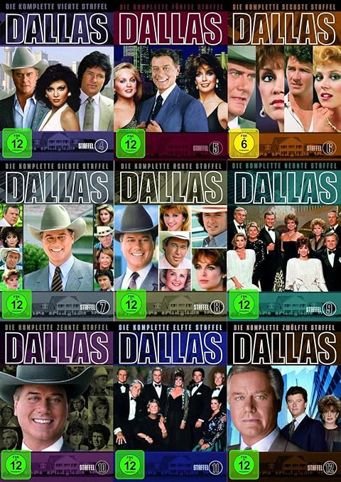 DALLAS - Die komplette TV-Serie STAFFEL 1 - 14 Edition 1978 - 1991 ...