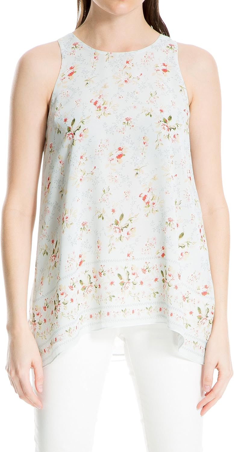 MAXSTUDIO Printed Trapeze Top at Amazon Women’s Clothing store
