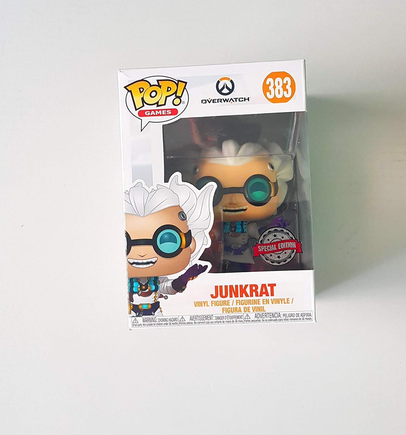 Funko Pop! Games #383 Overwatch Junkrat Dr. Junkenstein Exclusive ...