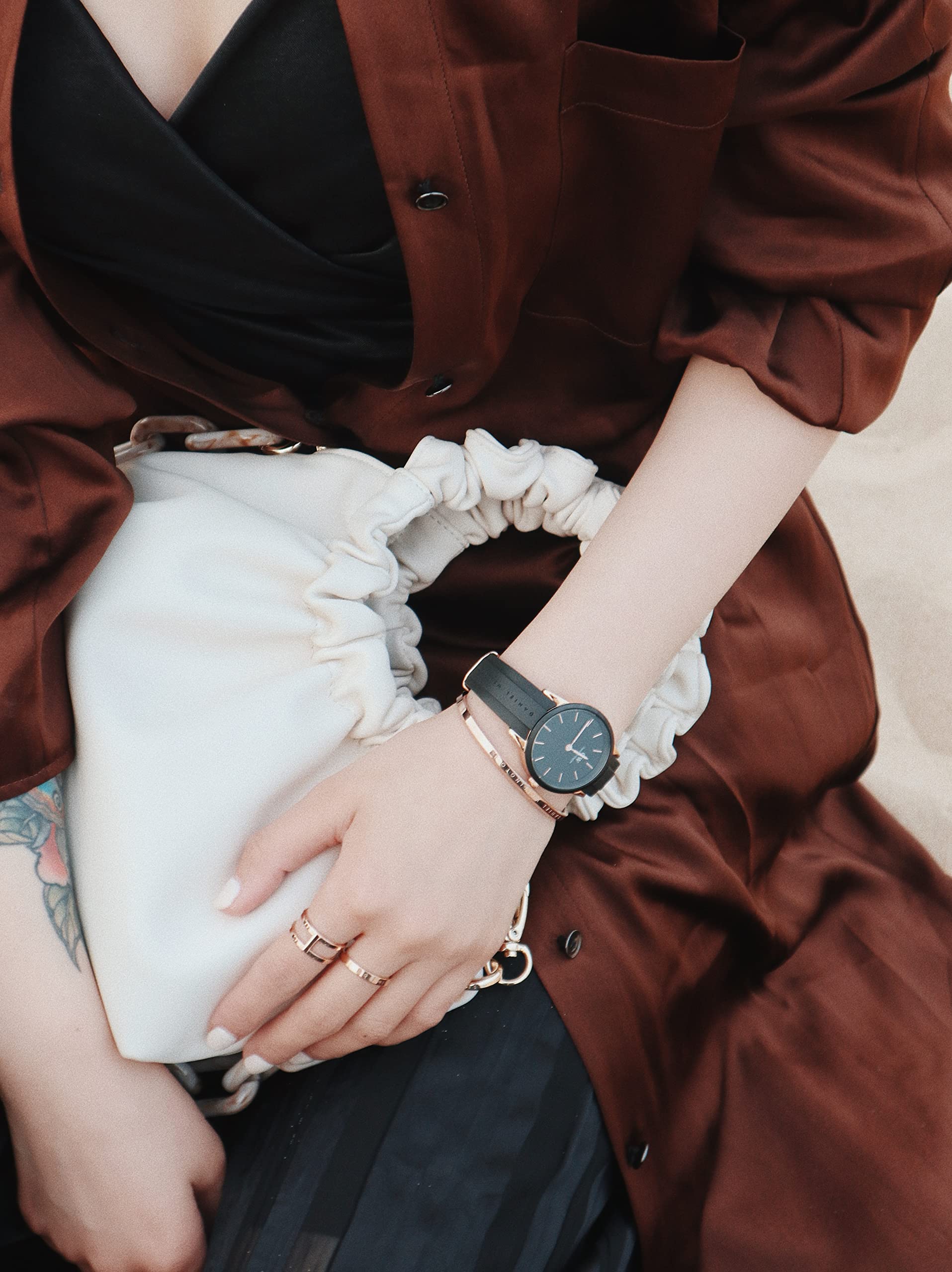 Mua Daniel Wellington DW Men's Watch Bracelet Set Iconic Motion 32 Rose ...