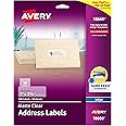 Amazon.com : Avery 18660 Clear Mailing Labels 300 Count : Office Products