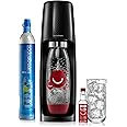 Amazon.com: sodastream x Sparkling Water Maker Limited Edition Bundle (Black) Fizzi Kit With ...