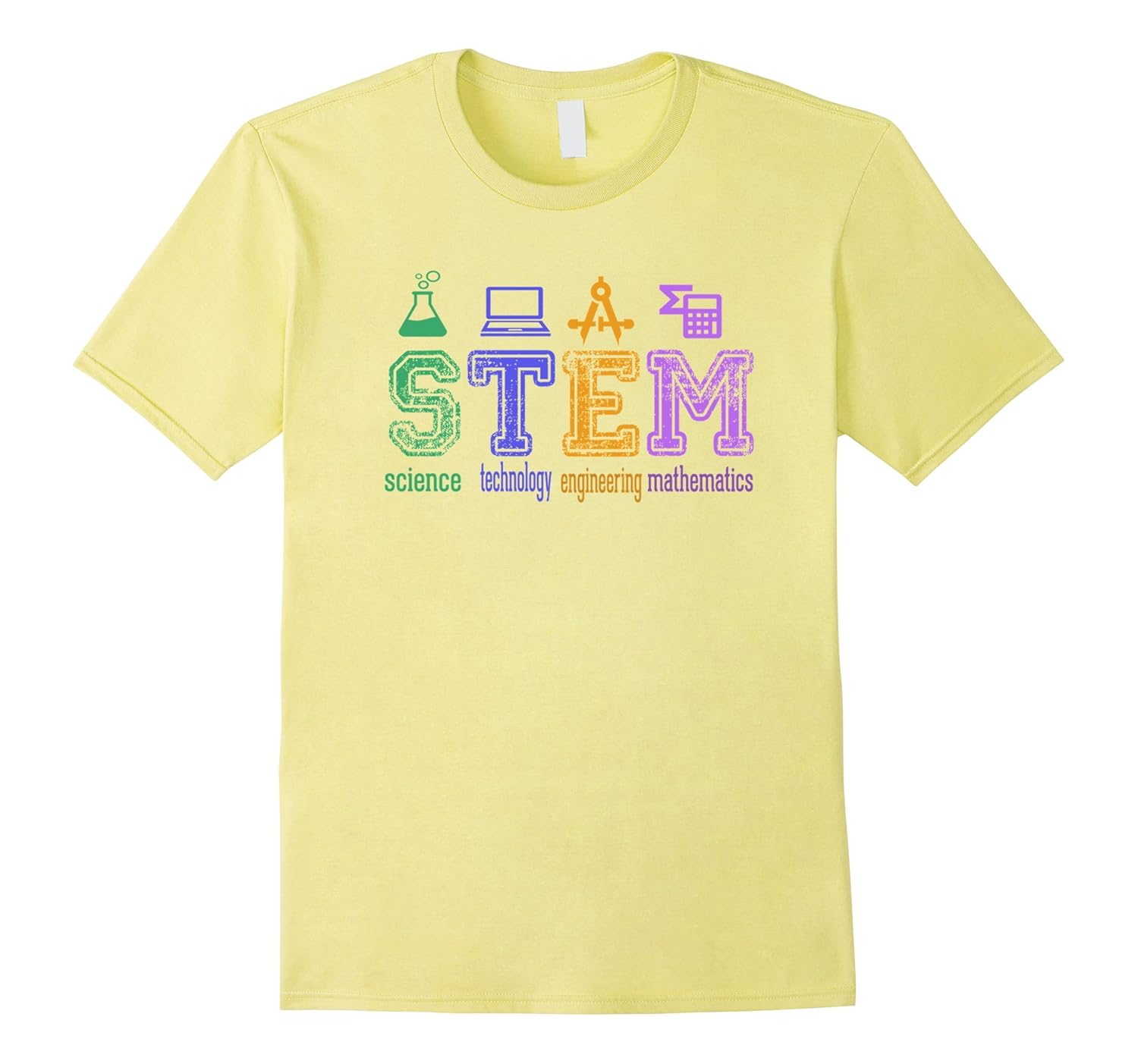 STEM Tshirt – Science, Technology, Engineering, Mathematics-4LVS