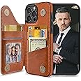 Amazon.com: LOHASIC Wallet Case for iPhone 15 Pro Max, 5 Card Holder, Safe RFID Blocking ...