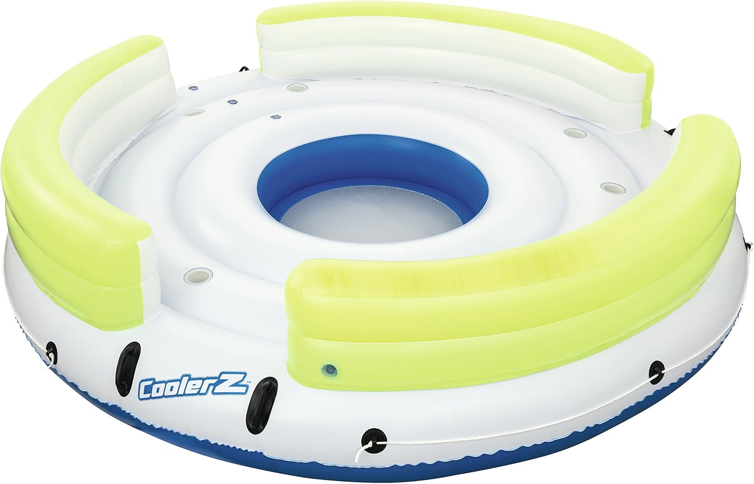Bestway Coolerz Lazy Dayz 6 Person Island Pool Float – BigaMart