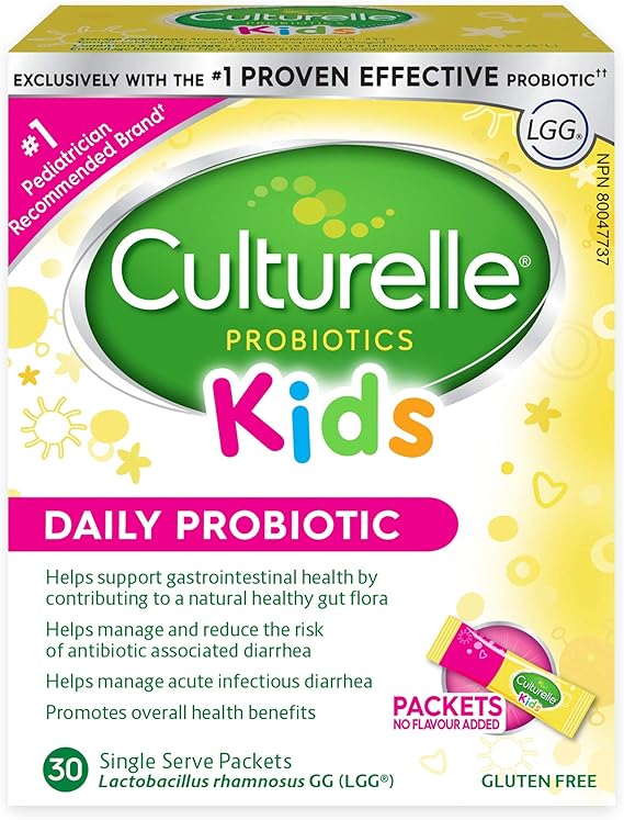 Culturelle® Kids Packets Daily Probiotic| Help Support your Child's ...