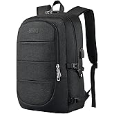 Amazon.com: SHRRADOO Travel Laptop Backpack, Business Anti Theft Slim ...