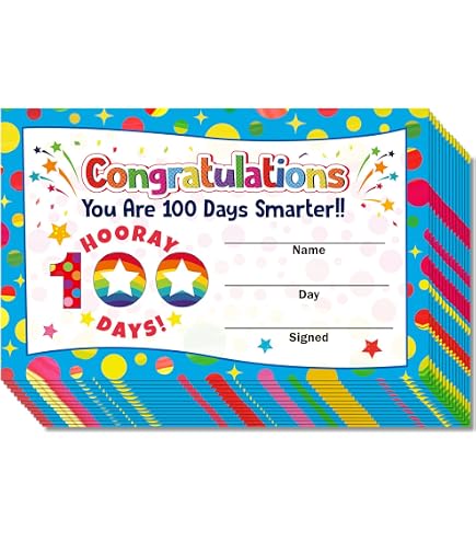 100 Days Of School Certificate Pack | Certificates Kindergarten By ...