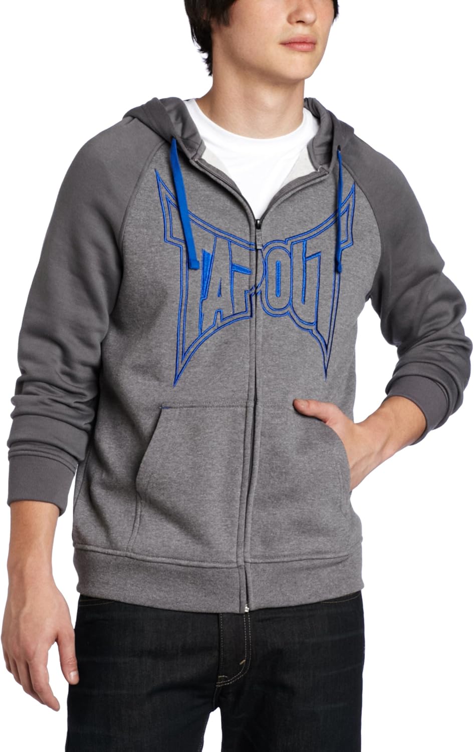 TapouT Men's Lock up Hoody Medium Grey Heather, X-Large at Amazon Men’s ...