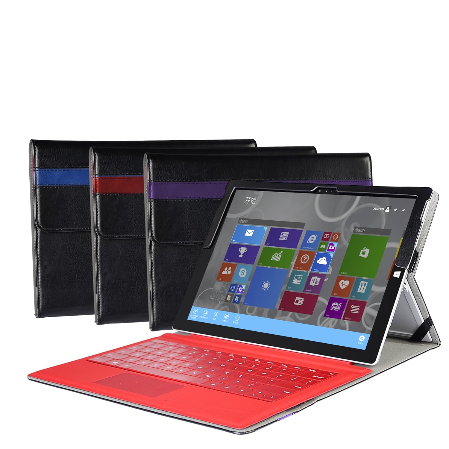 Vanctec for Microsoft Surface Pro 6 Case, Surface Pro 5: Amazon.co.uk ...