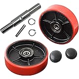 Amazon.com: Pallet Jack/Truck Load Wheels Full Set with Axles and Entry ...