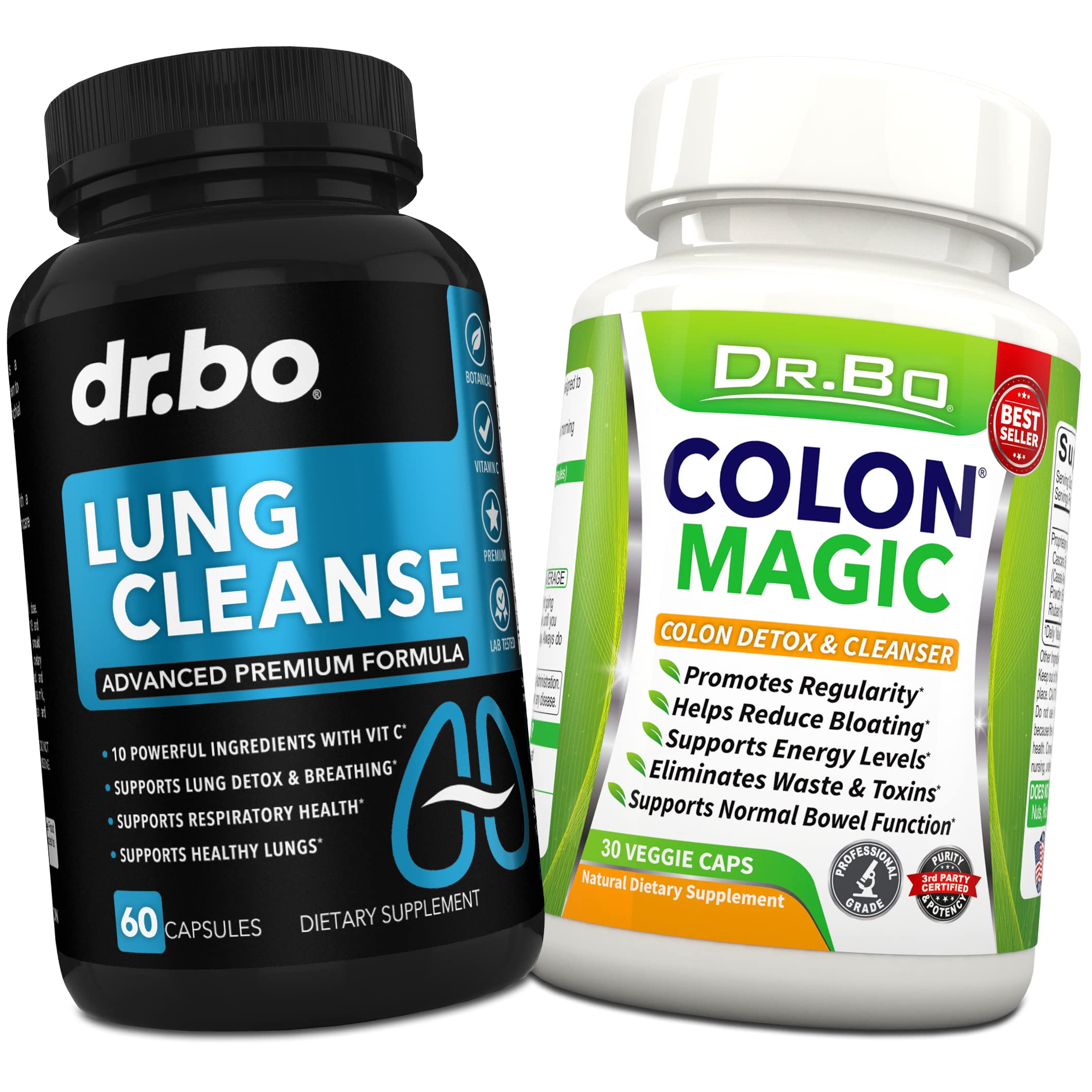 Mua DR. BO Lung Support & Colon Cleanse - Herbal Formulas to Support ...
