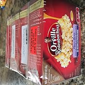 Amazon.com: Orville Redenbacher, Pour Over Movie Theater Butter Popcorn ...