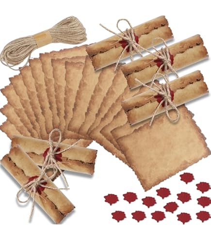 Mini Paper Scrolls