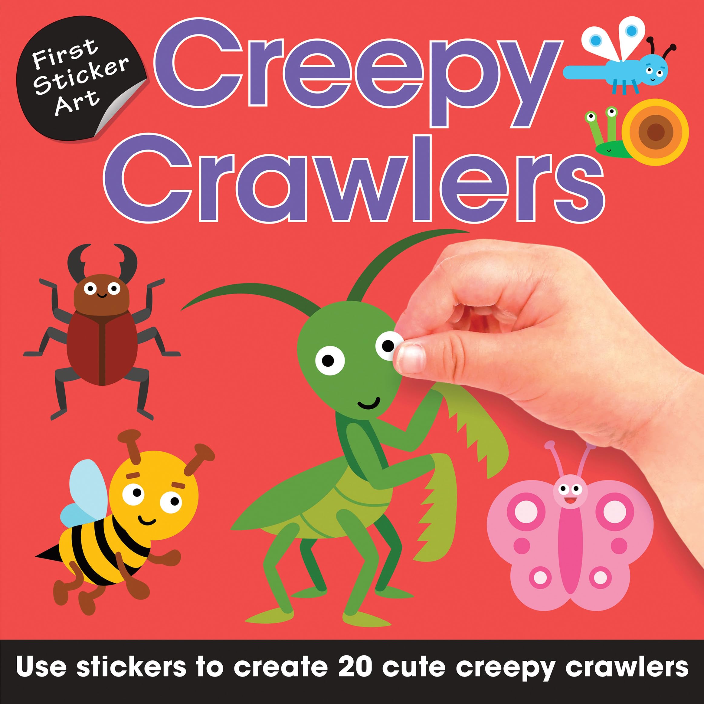 Mua First Sticker Art: Creepy Crawlers: Color By Stickers for Kids ...