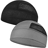Amazon.com: MELASA Cooling Skull Caps Helmet Liner, Lightweight Mesh ...