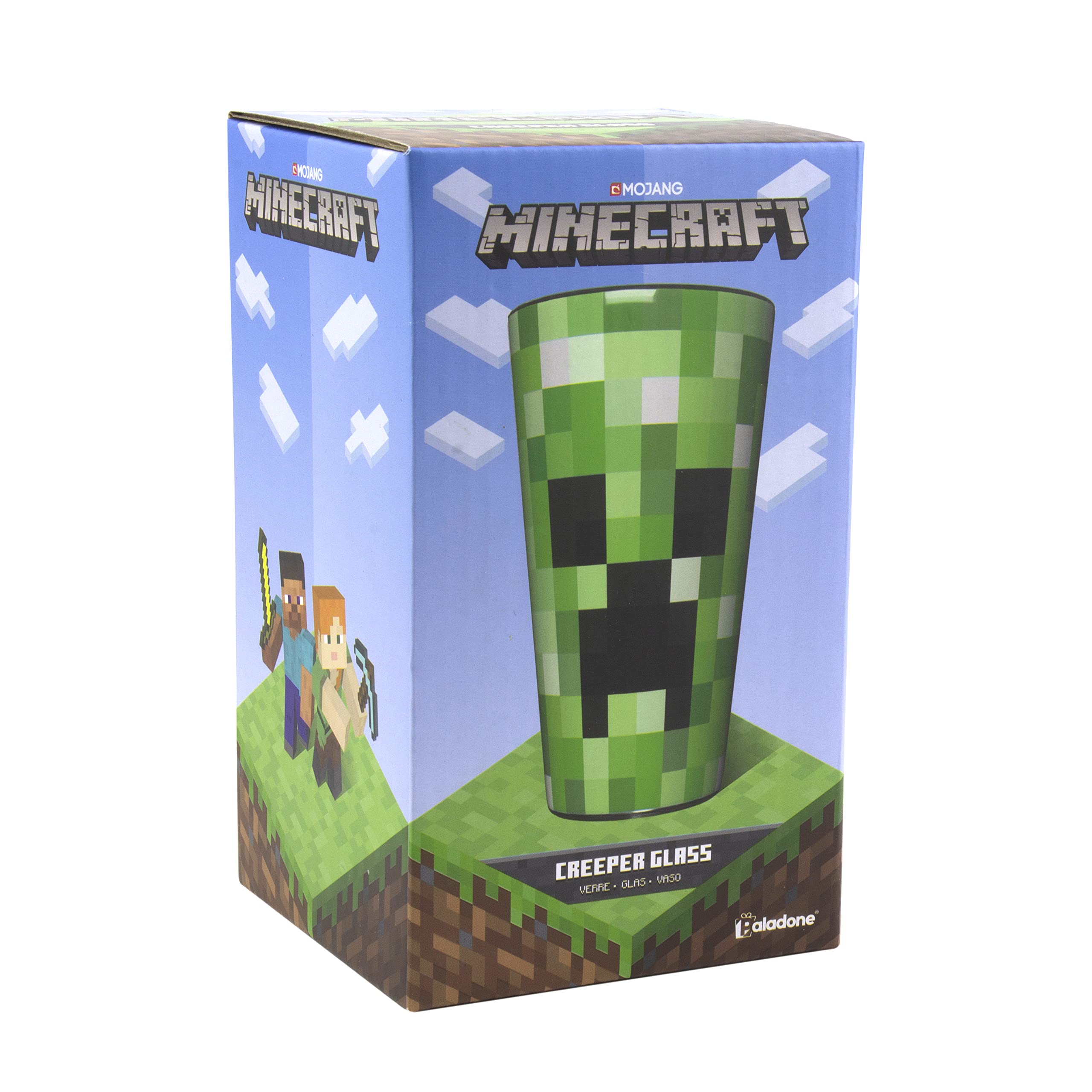 Mua Minecraft Creeper Glass Mug - Officially Licensed Cold Drinks ...
