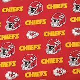 Amazon.com: Kansas City Chiefs Cotton Fabric - NFL Team Logo Cotton ...