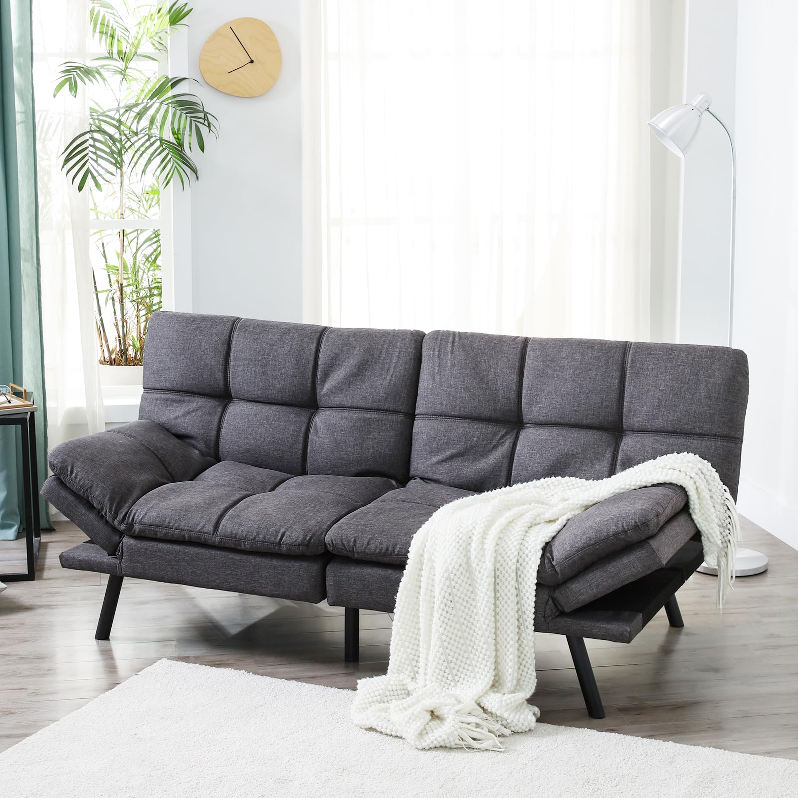 Mua Hcore Convertible, Memory Foam Futon Bed,Sleeper Sofa Couch Sofabed ...