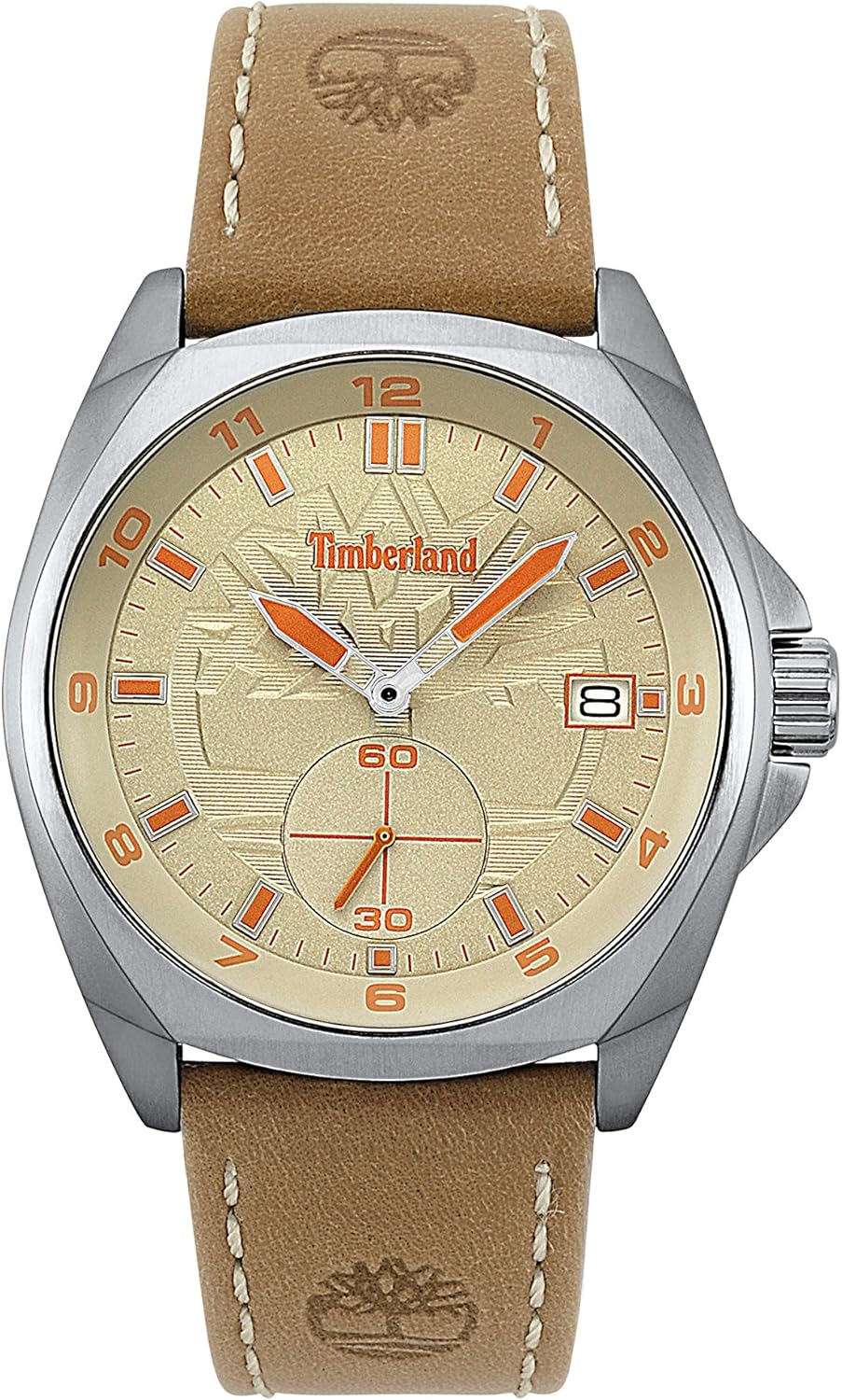 Timberland Mens Analogue Classic Quartz Watch with Leather Strap TBL ...