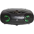 Amazon.com: Philco CD Player Boombox with Bluetooth, AM/FM Radio ...