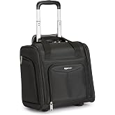 Amazon.com | Amazon Basics Underseat Carry On Luggage with Wheels - 14 ...