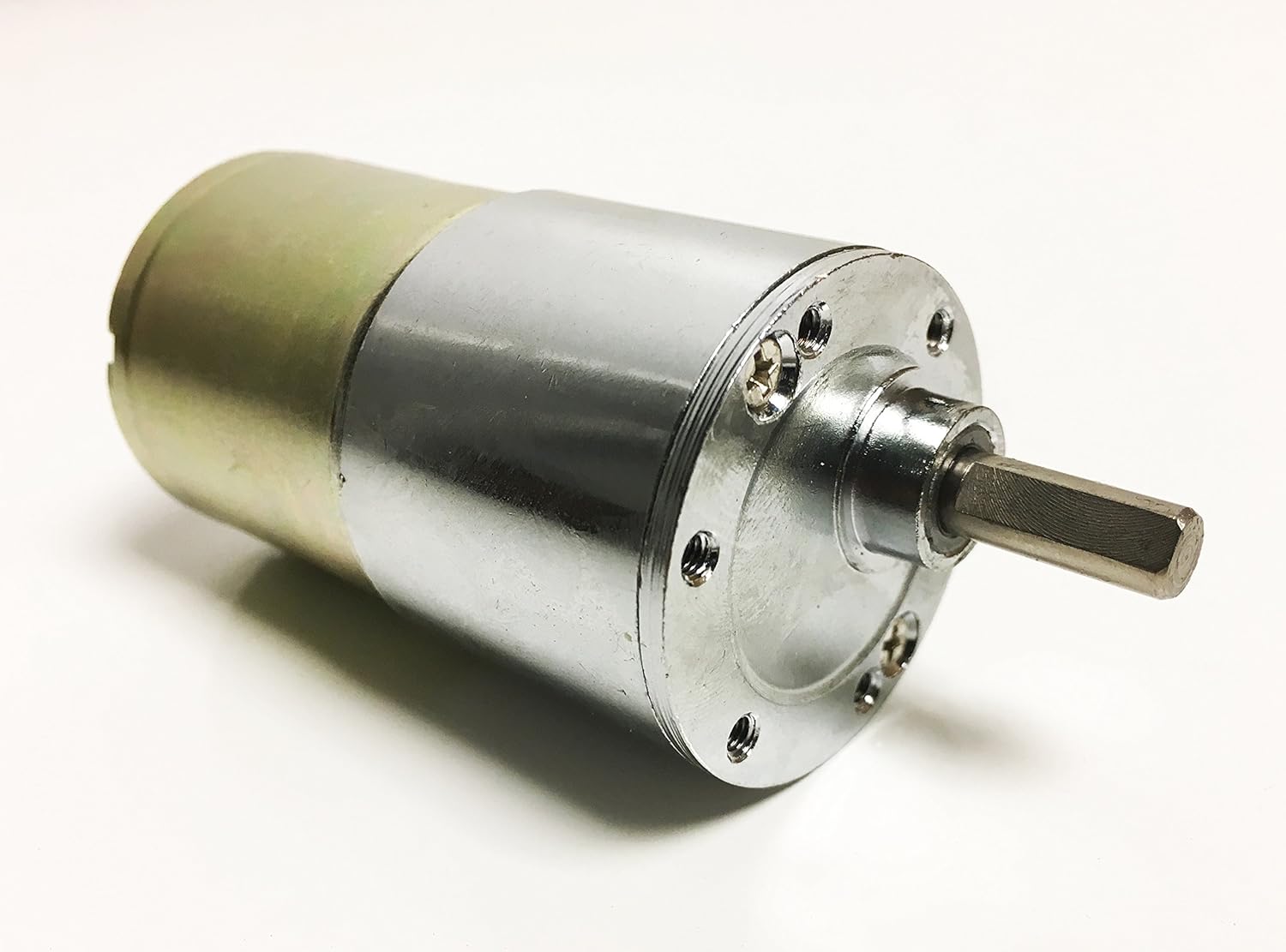 Zhengke 37mm 12V DC Gear Motor ZYTD520 2500rpm with ZGB37RG 5rpm Gearbox