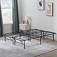 Amazon.com: Linenspa Folding Metal Platform Bed Frame - No Box Spring ...