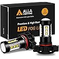 Amazon.com: Alla Lighting CANBUS 2504 PSX24W LED Fog Lights Bulbs ...