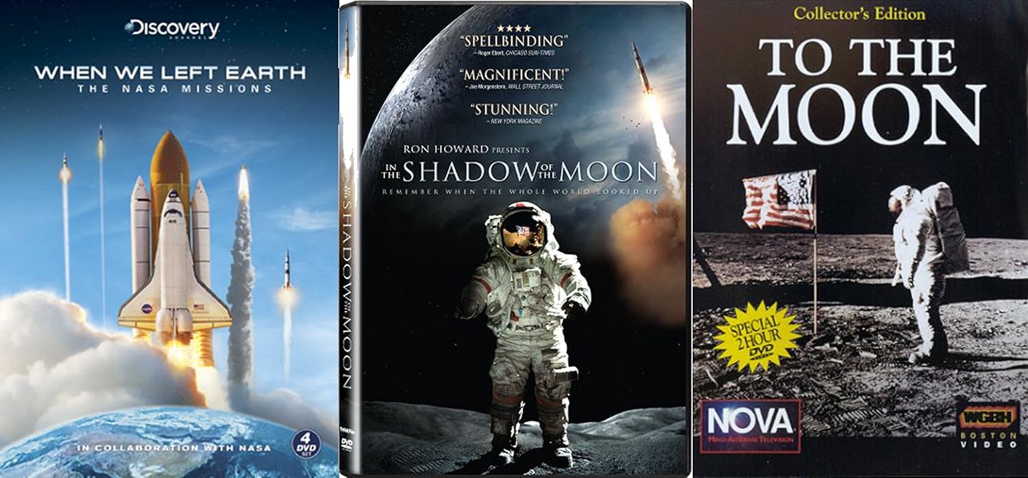 Amazon.com: Moon Landing Documentary Collection - When We Left Earth ...
