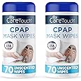 Amazon.com: CareTouch Cleaning Wipes - CPAP Cleaning Wipes - Unscented ...