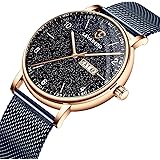 Bulova Men's 98H51 Stainless Steel Dress Watch with Croco Leather Band ...