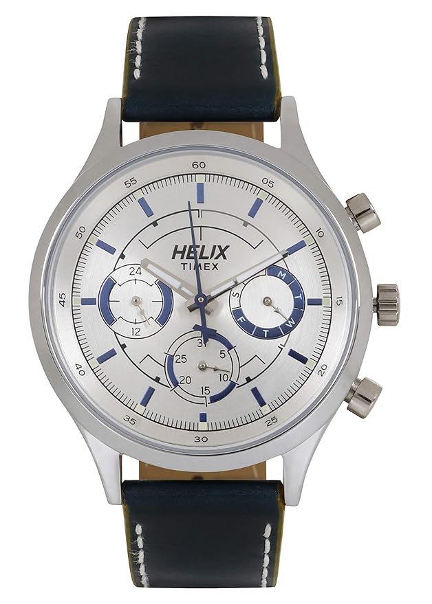 Buy helix Analog Silver Dial Men's Watch-TW003HG23 at Amazon.in