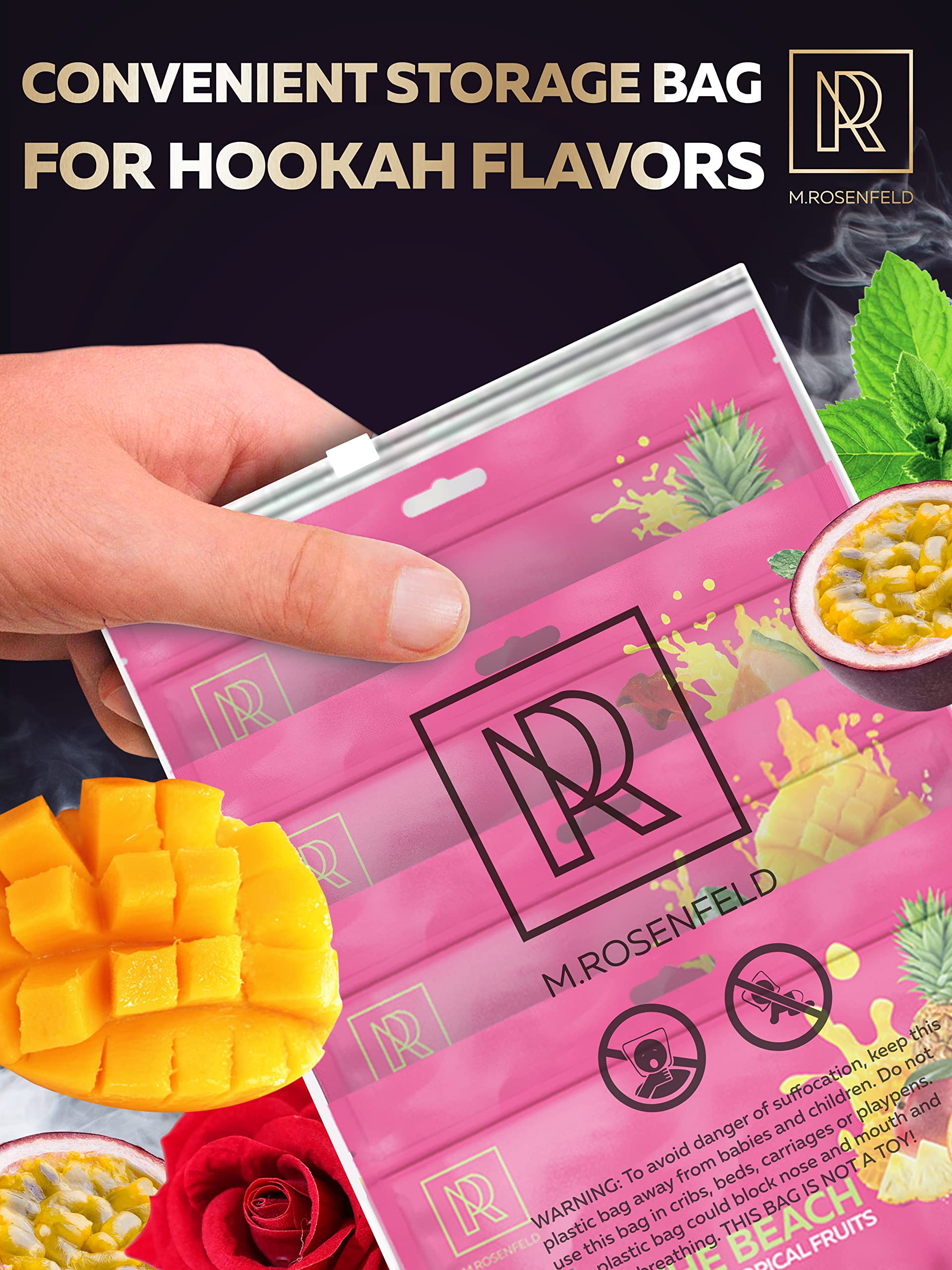 Mua M. ROSENFELD Hookah Shisha Flavors Set - 4 x 100g Shisha Hookah ...