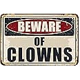 Amazon.com: Halloween Clown Decorations Creepy Stuff Scary Decor For ...