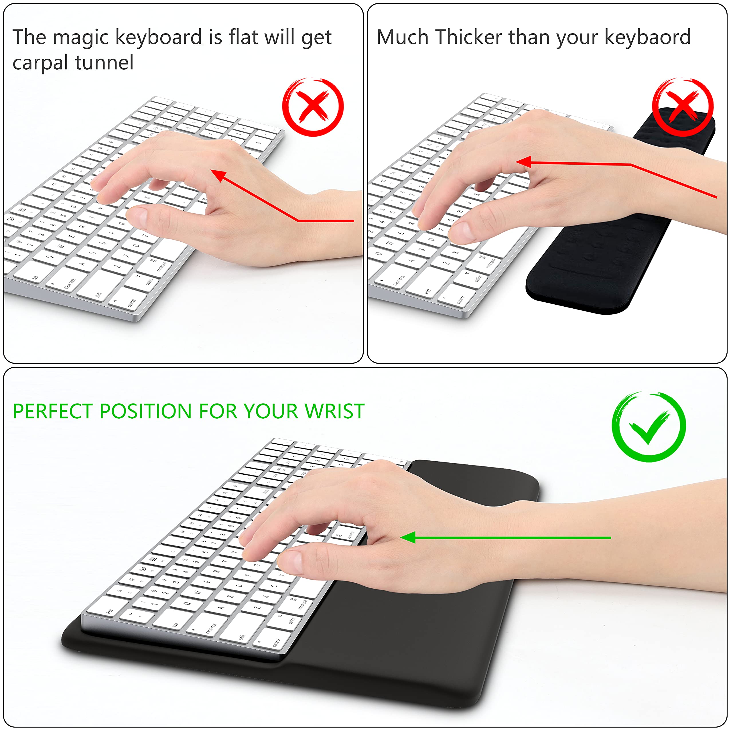 Mua Keyboard Wrist Rest for Magic Keyboard 2 with Numeric Keypad ...
