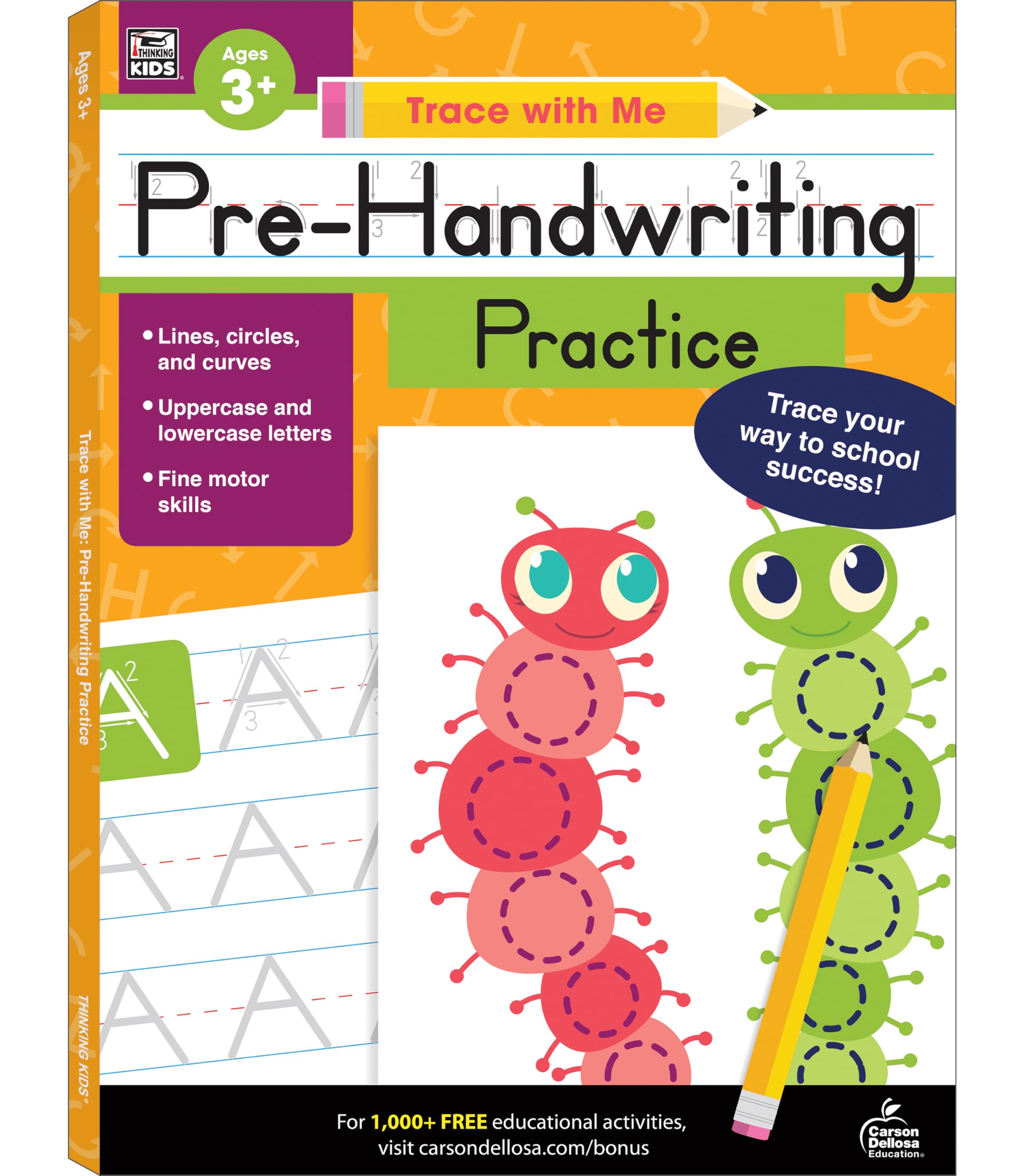 Mua Carson Dellosa Trace With Me: Letter Tracing for Kids Ages 3-5, ABC ...