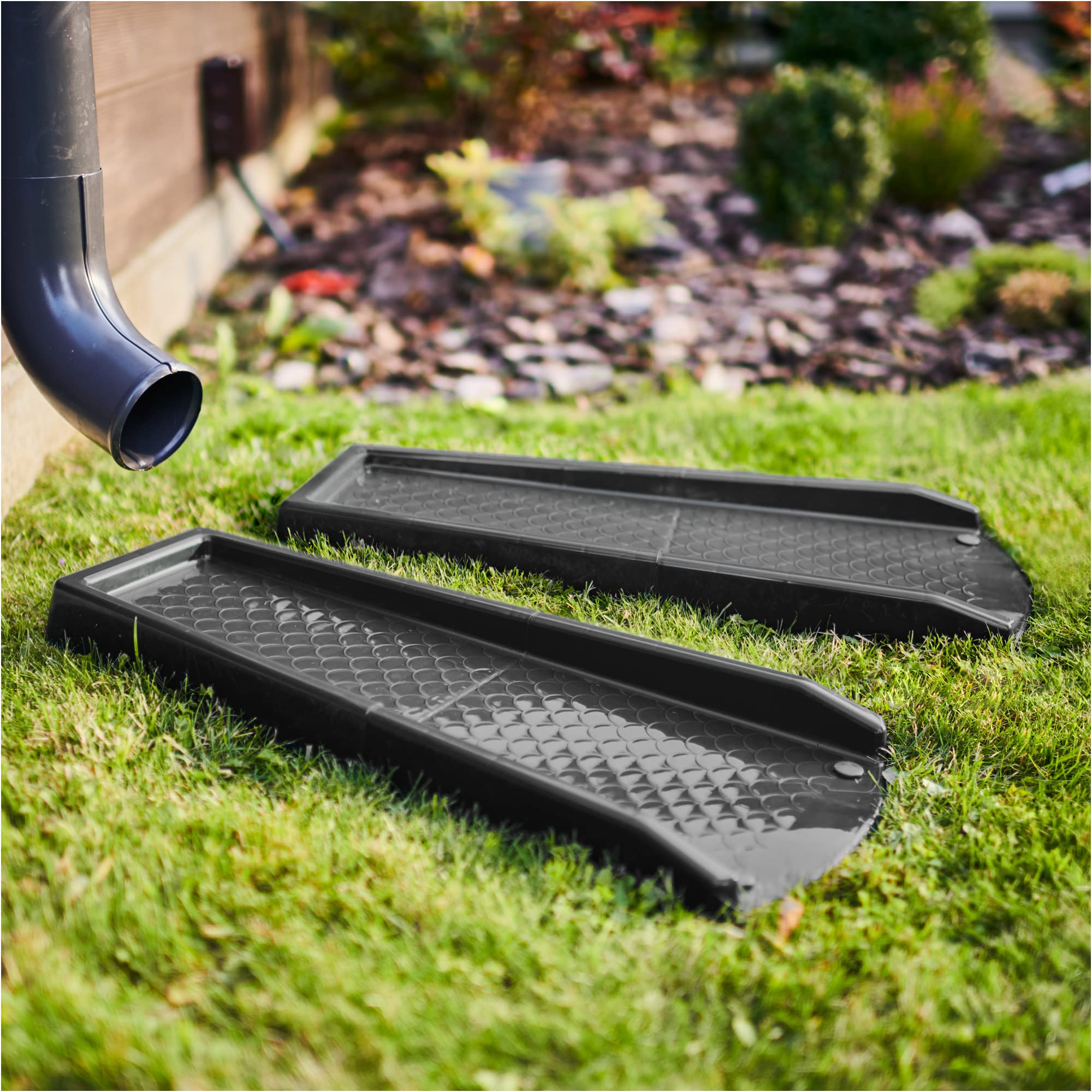 Mua HomeBuddy Black Gutter Downspout Extension, Set of 2 - Rain Gutter ...