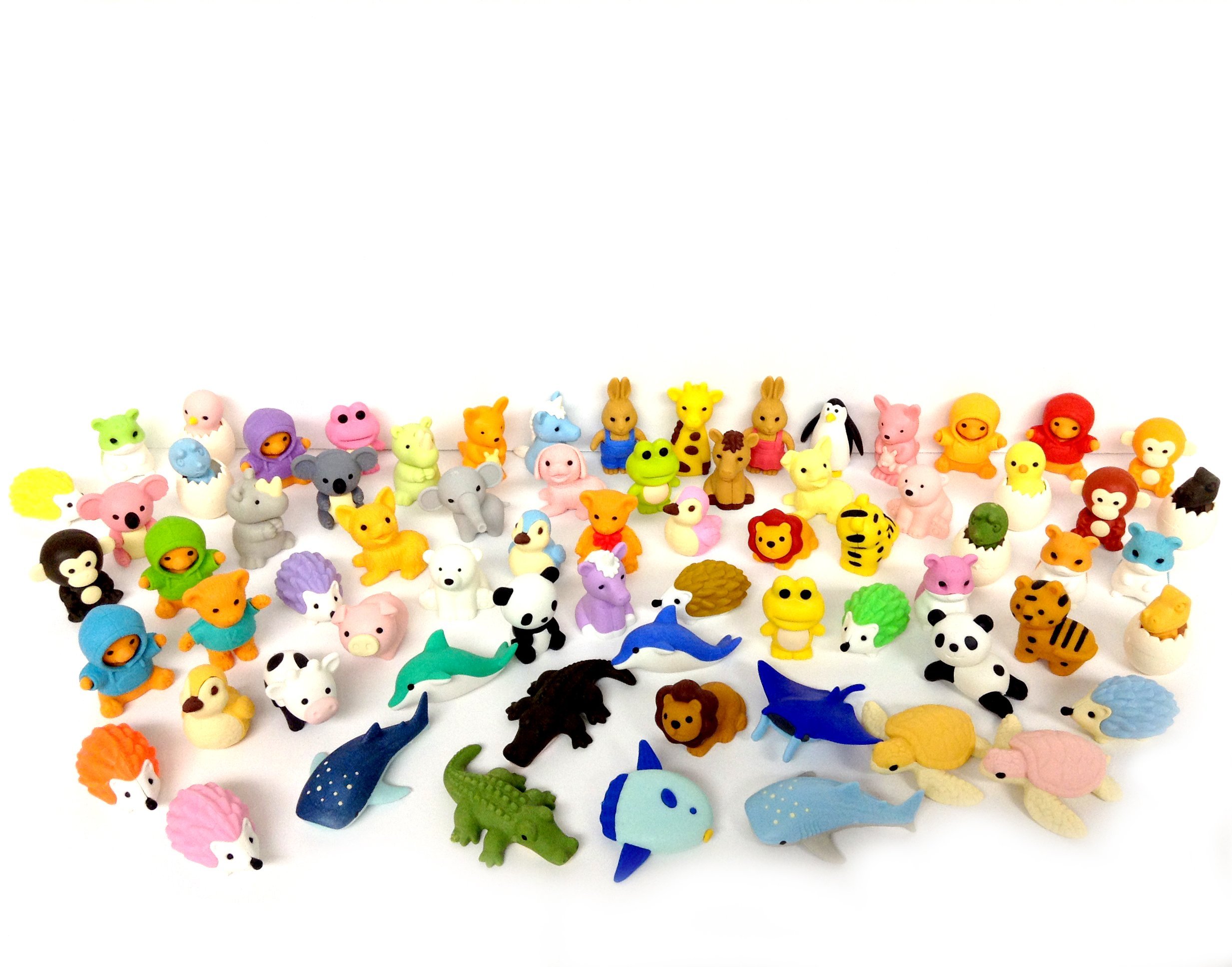 Mua 30 Assorted Eraser, Animal Collection (30 Items Will Be Randomly ...