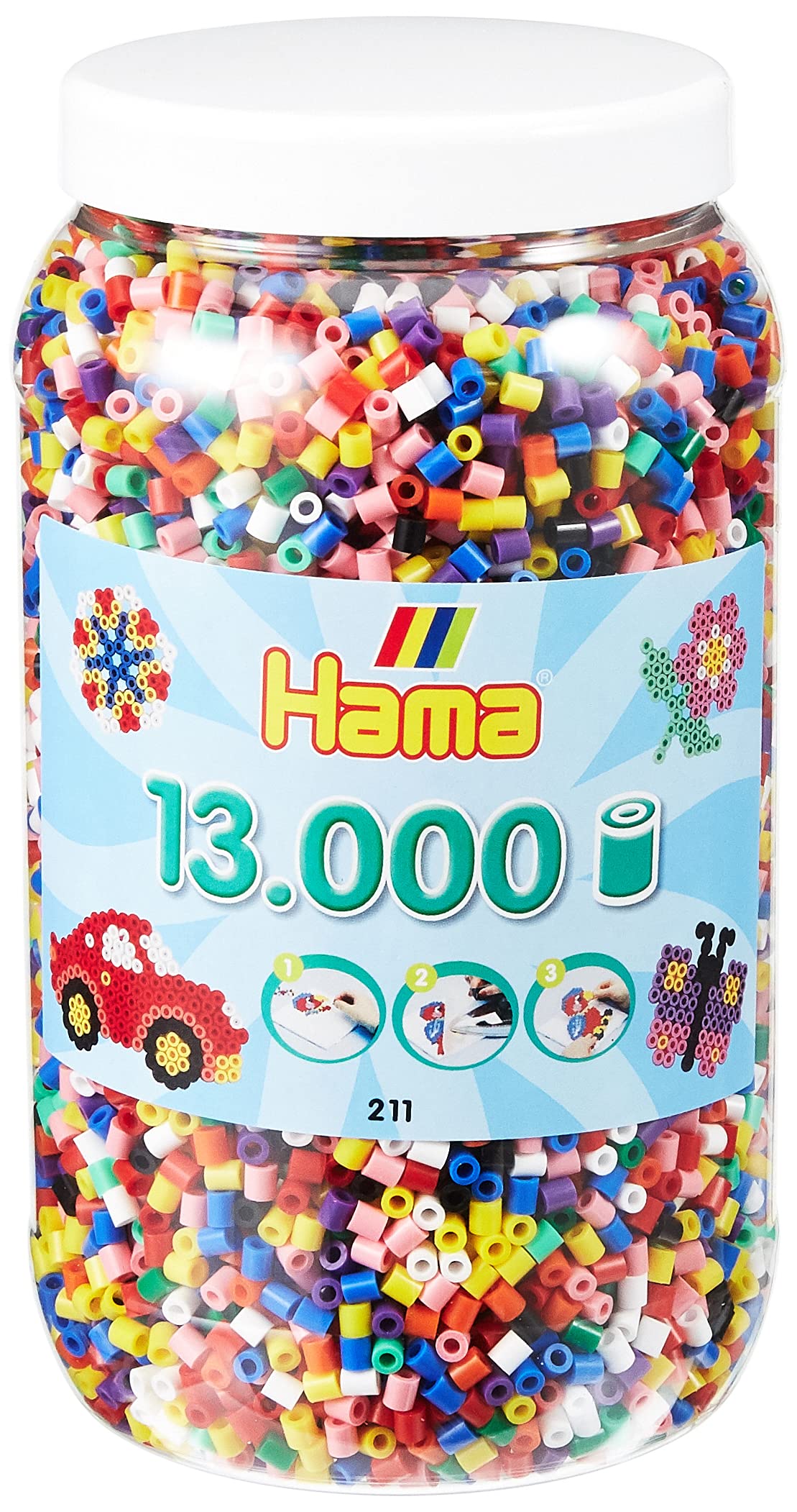 Mua Hama Beads Solid Mix in Tub trên Amazon Mỹ chính hãng 2024 | Fado