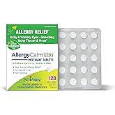 Amazon.com: Boiron AllergyCalm Tablets for Relief from Allergy and Hay Fever Symptoms of ...