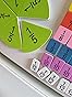 Amazon.com: Didax Educational Resources Magnetic Fraction Tiles, Multi ...