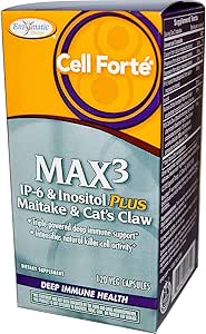 Amazon.com: Enzymatic Therapy Cell Forté MAX3 IP-6 & Inositol w/Maitake ...