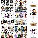 Amazon.com: Rngmsi UV DTF Cup Wrap - 8 Sheets Halloween UV DTF Cup Wraps for 16 oz, Pumpkin ...