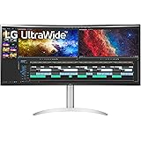 Amazon.com: LG 38UC99-W 38-Inch 21:9 Curved UltraWide QHD+ IPS Monitor ...