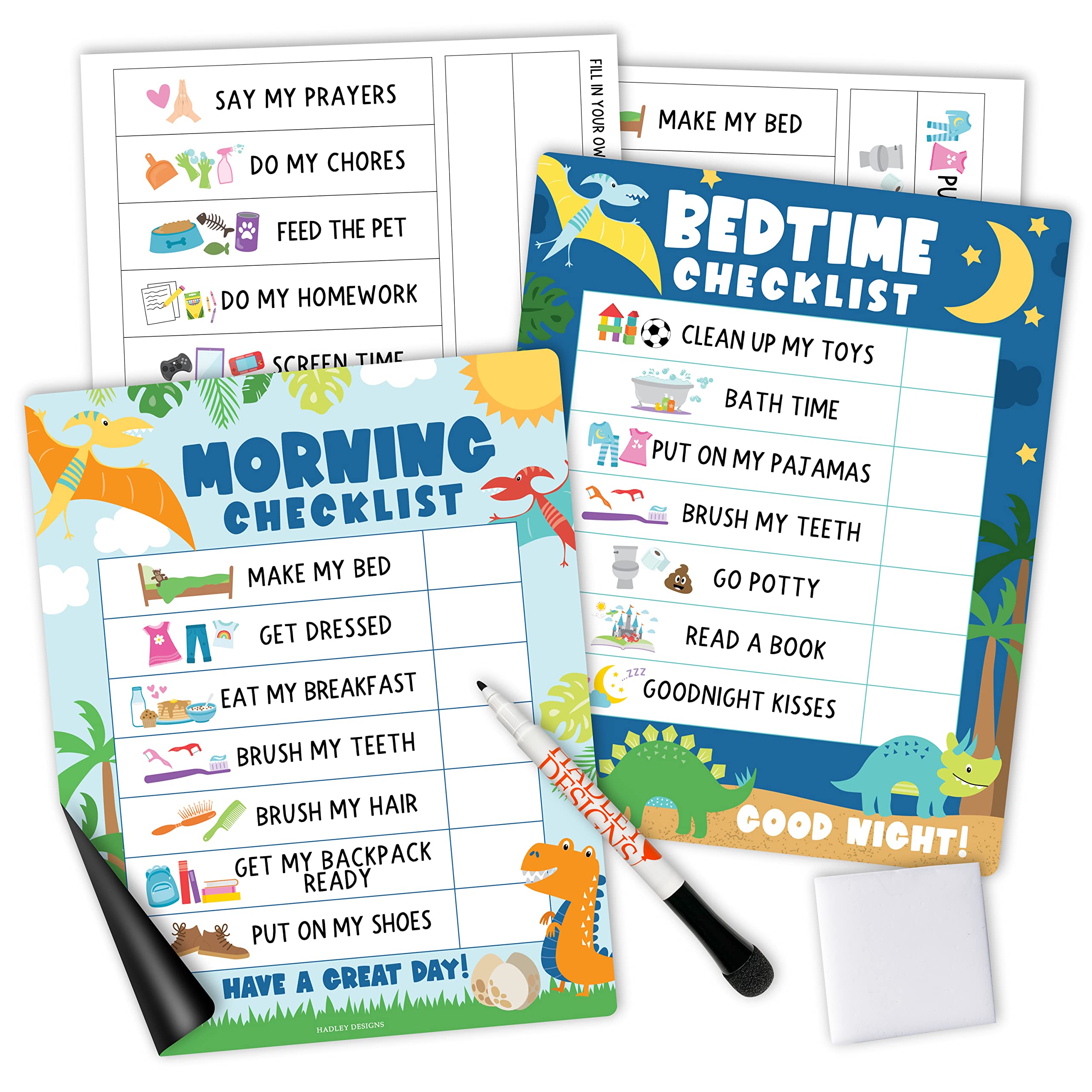 Mua Dinosaur Daily Schedule For Kids Schedule Board For Home - Reward ...
