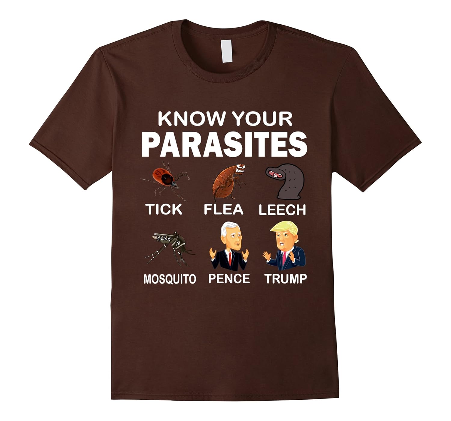 know your parasites t shirt-TH – TEEHELEN