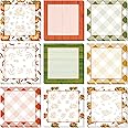 Amazon.com : 9 Pieces Fall Sticky Notes Fall Pumpkin Style Design Self ...