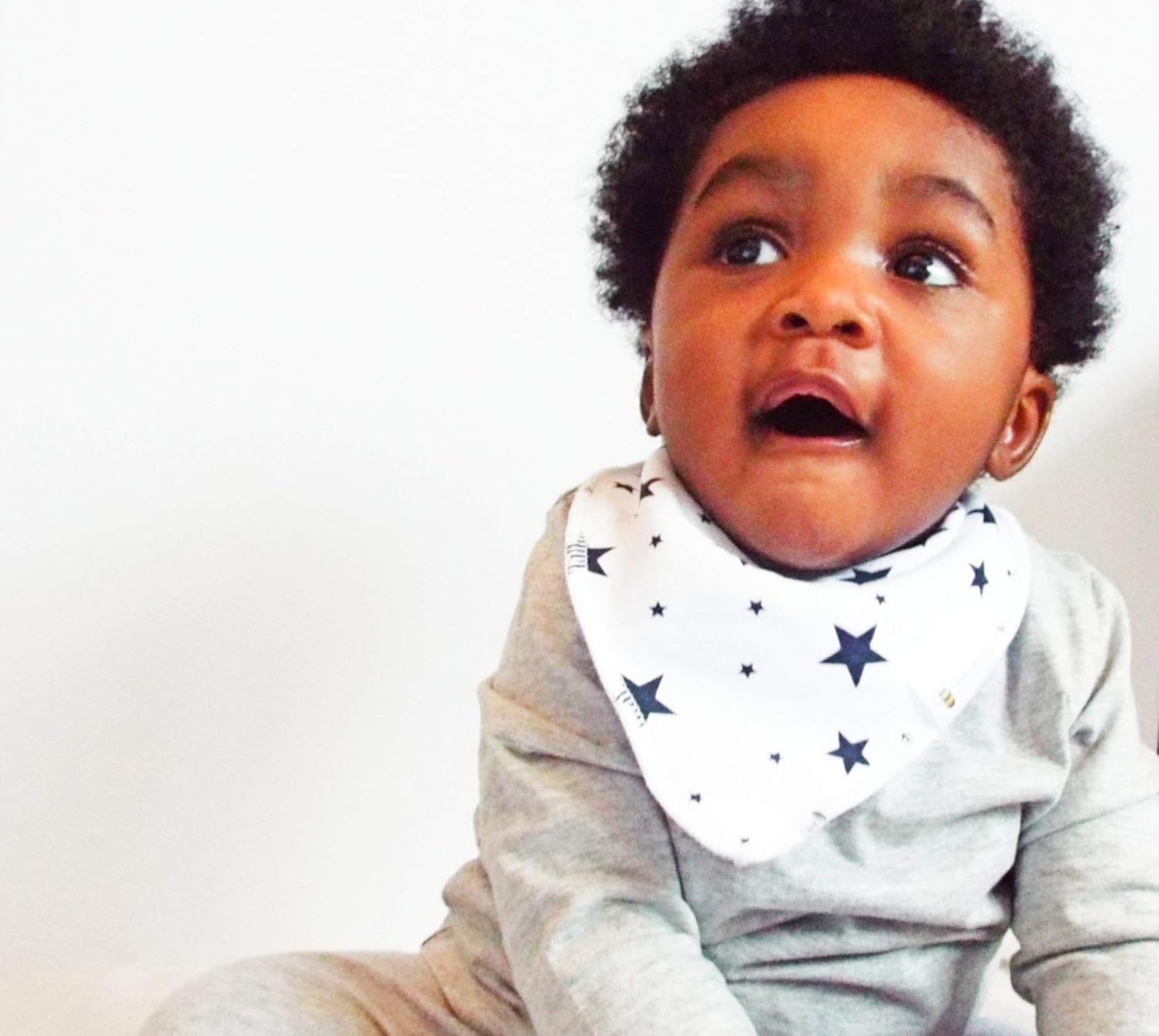 Bandana Baby Drool and Dribble Bibs with Adjustable Snaps for Boys ...