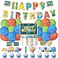 Amazon.com: Math Party Decorations Math Birthday Party Supplies ...